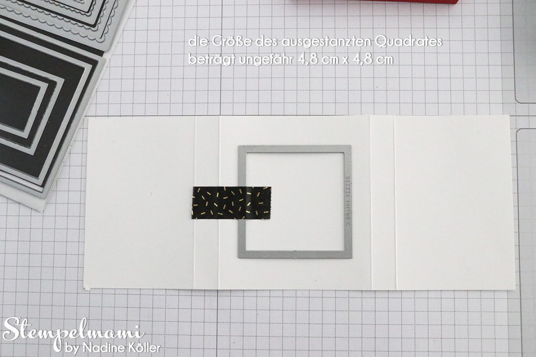 Stampin' Up! Anleitung / Tutorial Shadow Box - Basteln mit Stampin`Up!